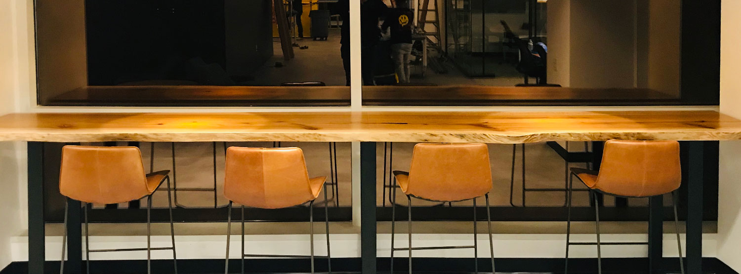Commercial Counters and Bar Tables | Created Hardwood