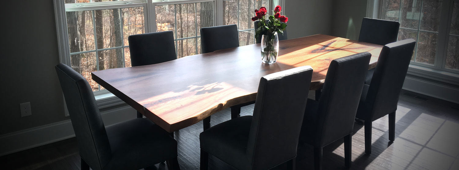 Live ‎Edge Table Collection | Created Hardwood