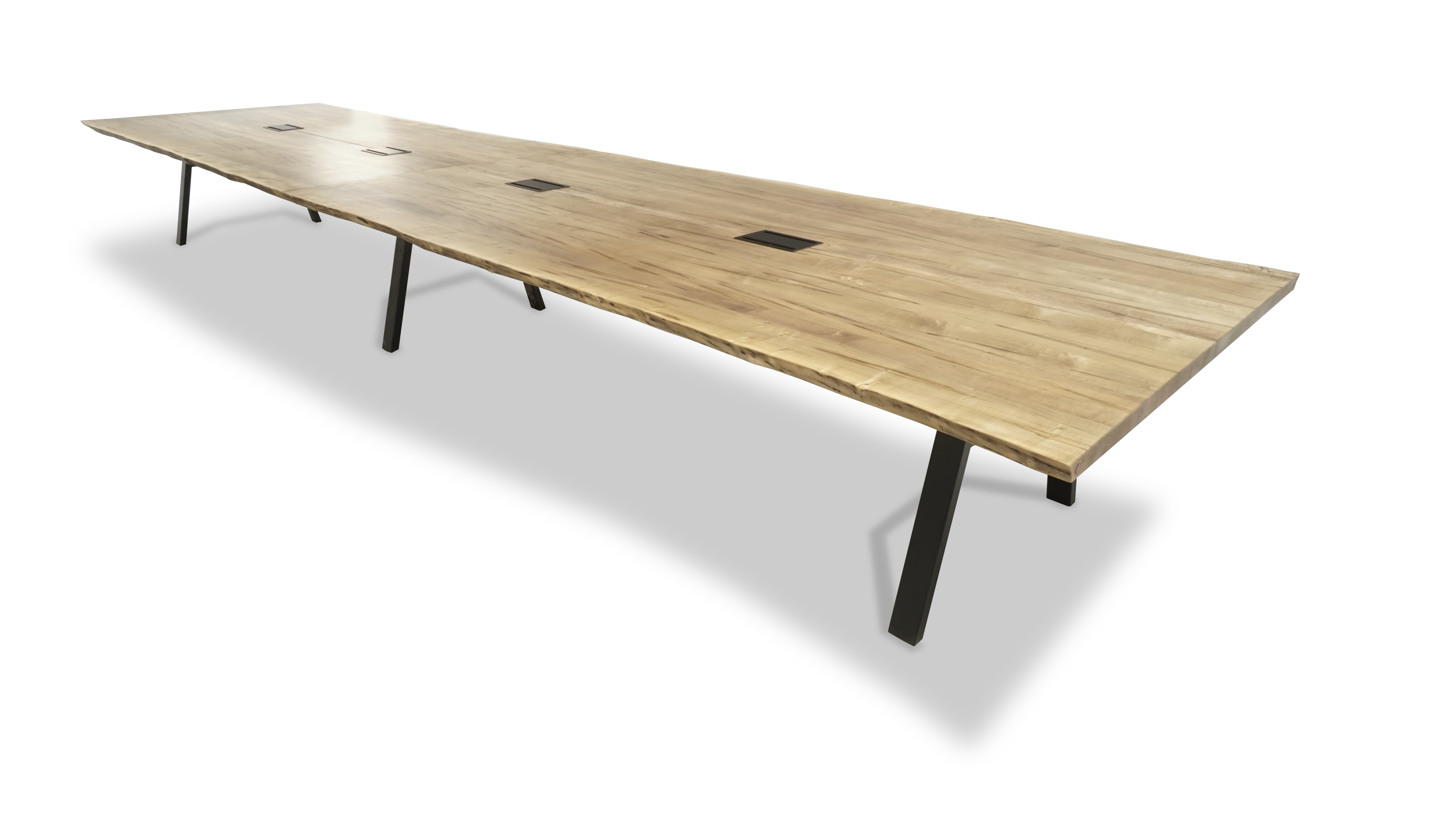 1278 Unity Ebonized Maple Conference Table 240" x 56-60" – Created Hardwood