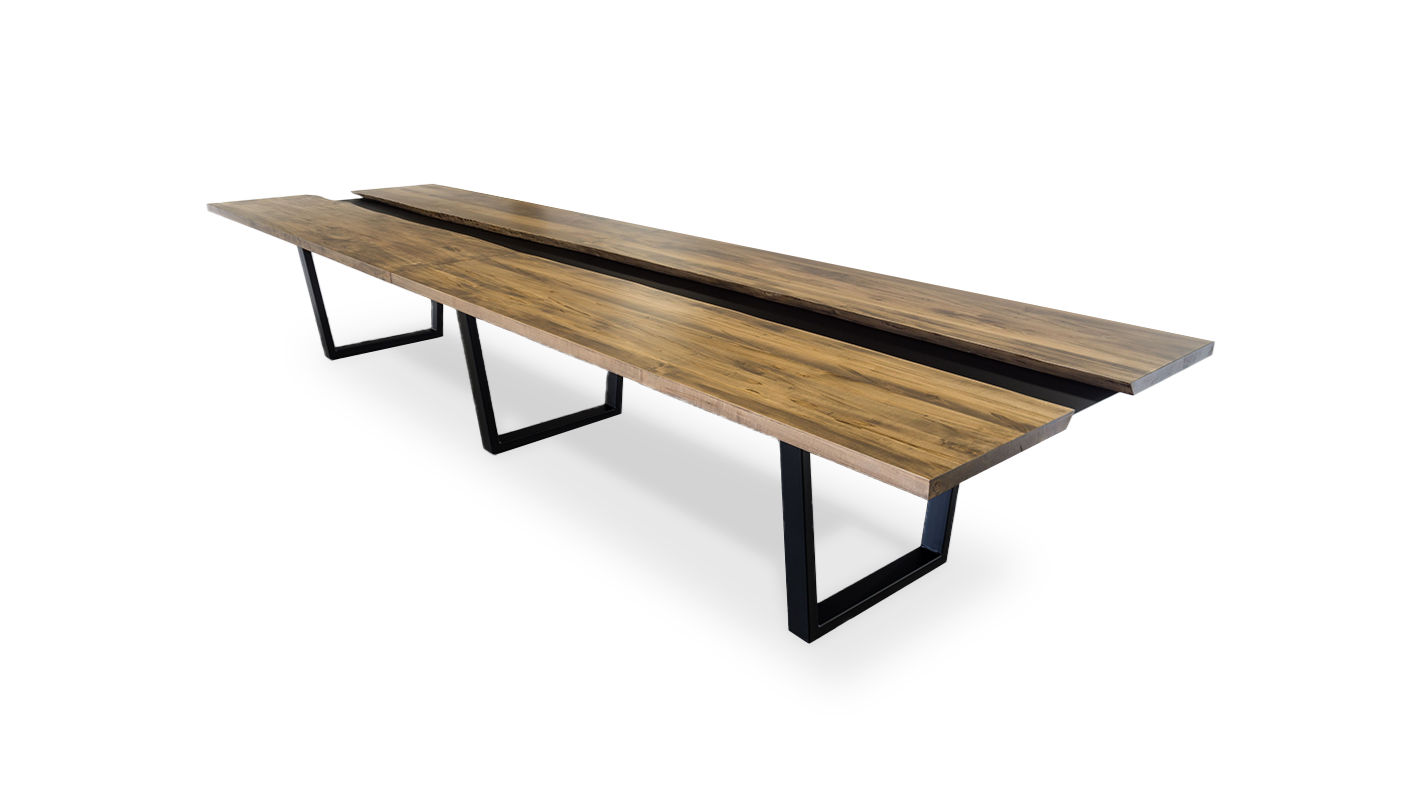1189 Arida Stained Maple Conference Table 168" x 48" – Created Hardwood