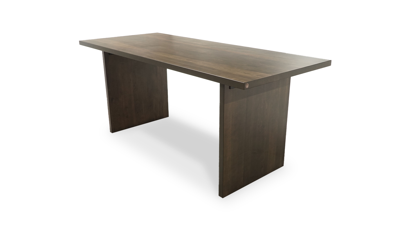 1210 Stained Maple Counter Table 72" x 36" – Created Hardwood