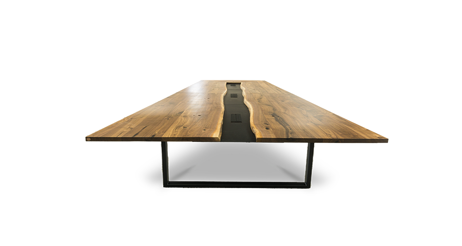 1181 Arida Walnut Conference Table 216" x 72" – Created Hardwood