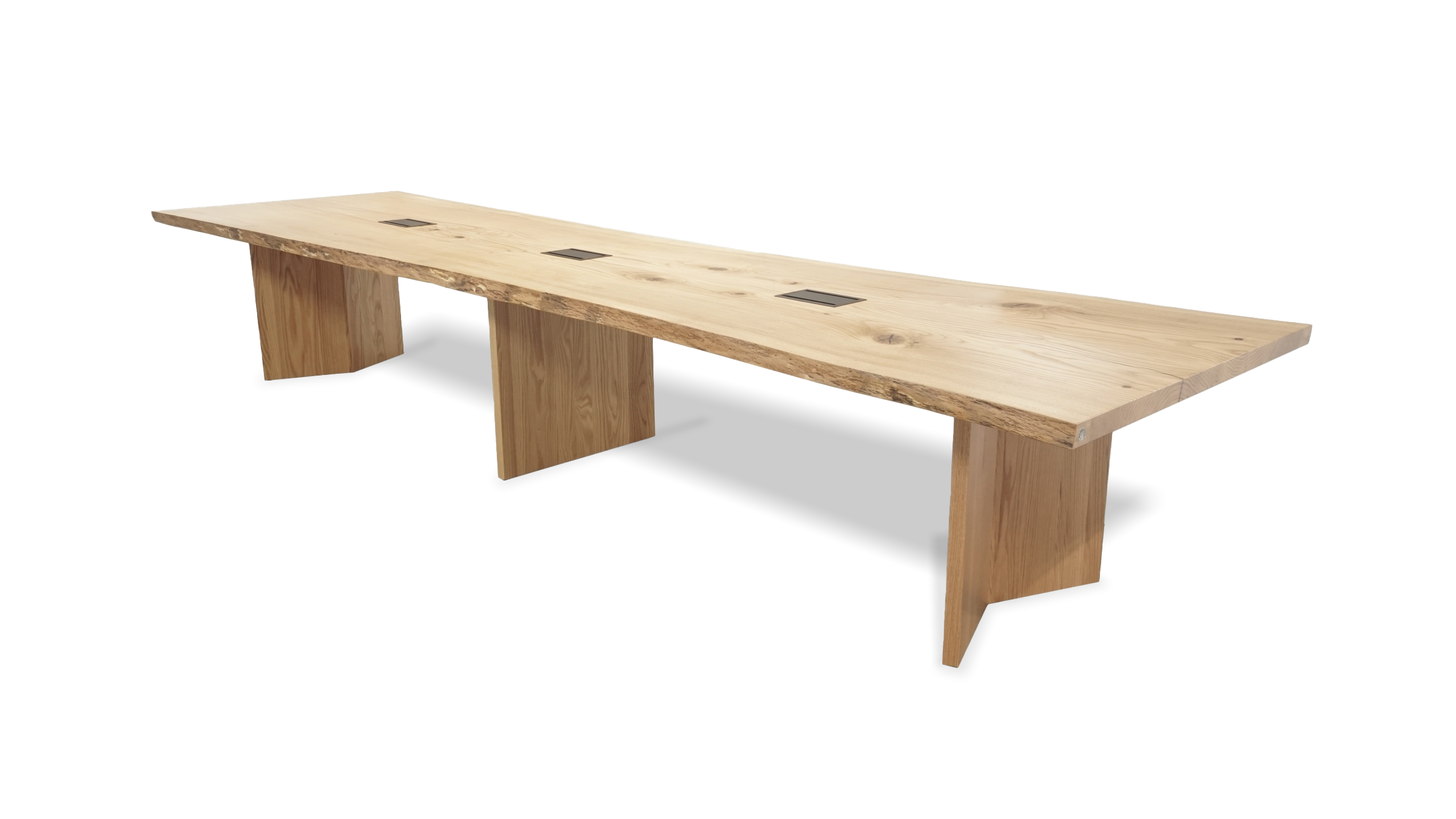 1224 Genesis Oak Conference Table 180" x 48" – Created Hardwood