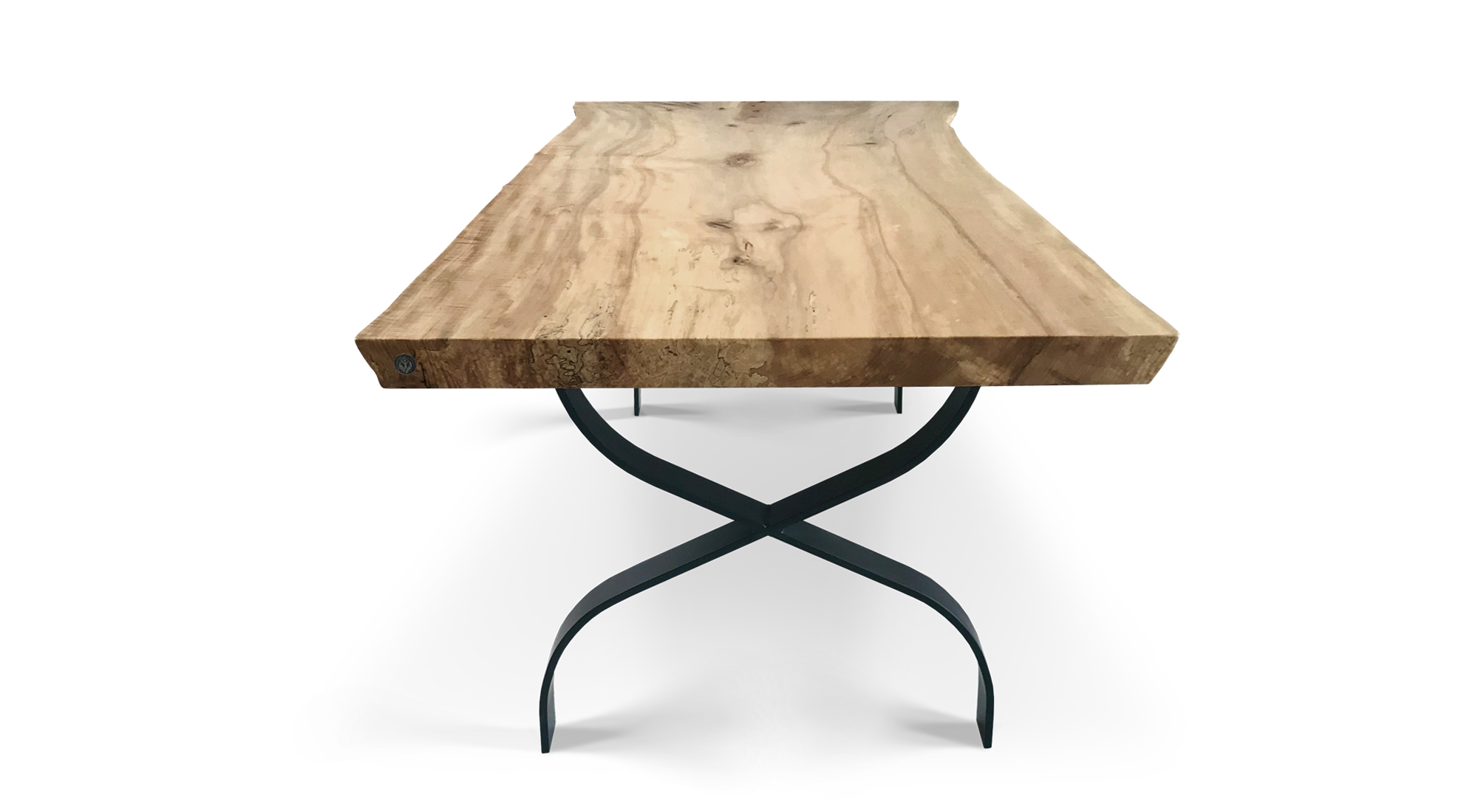 Commercial Hourglass Table Base Created Hardwood