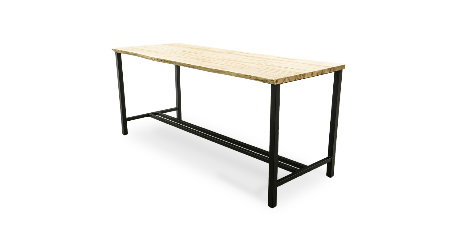 1048 Maple Live Edge Bar 96" x 36" – Created Hardwood