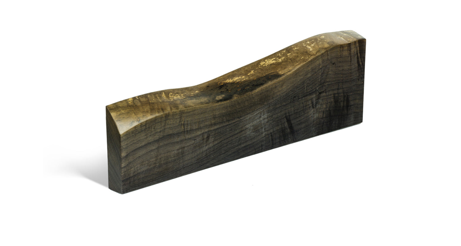 Live Edge Ebonized Knife Board – Created Hardwood