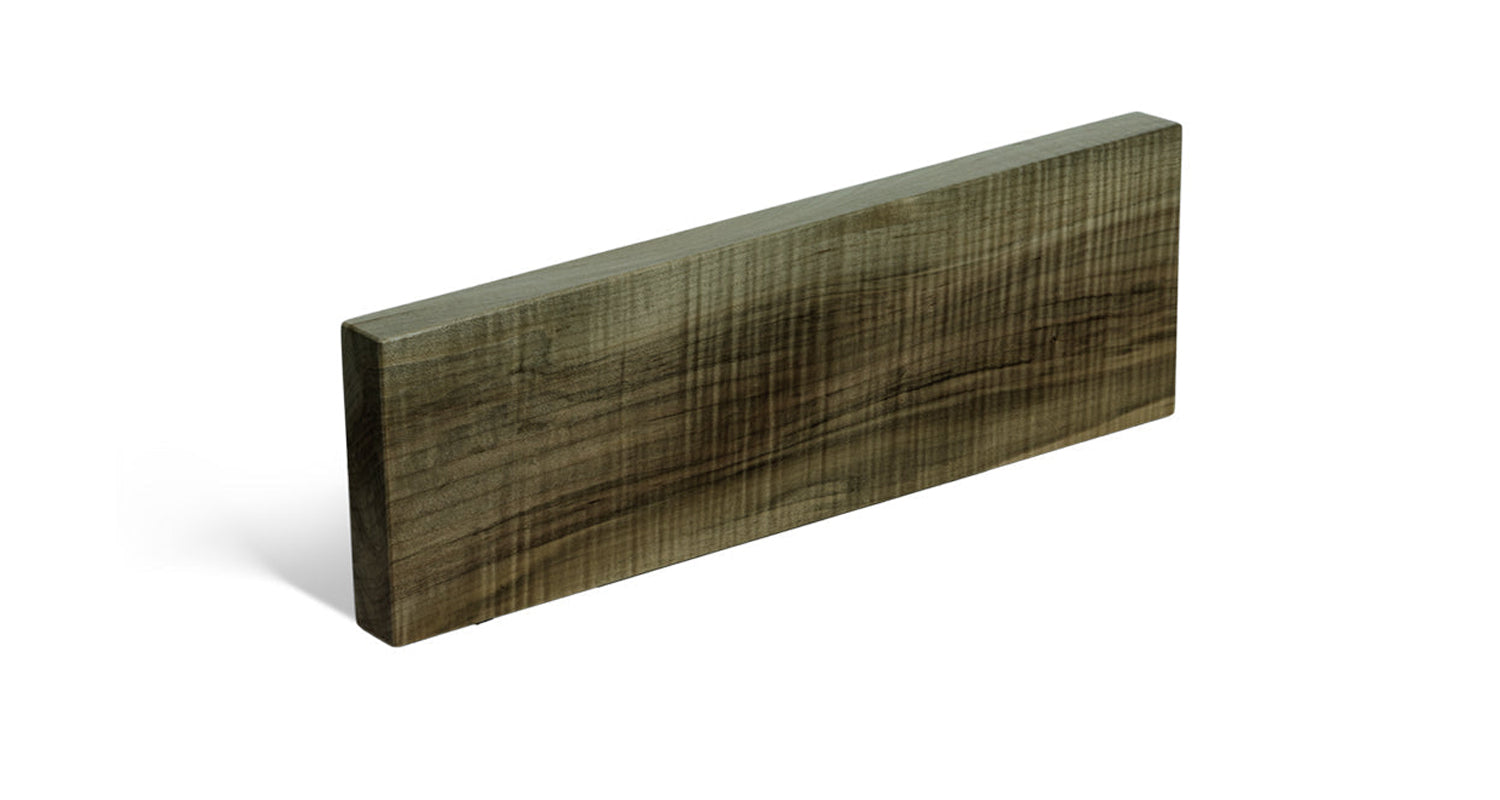Straight Edge Ebonized Knife Board – Created Hardwood