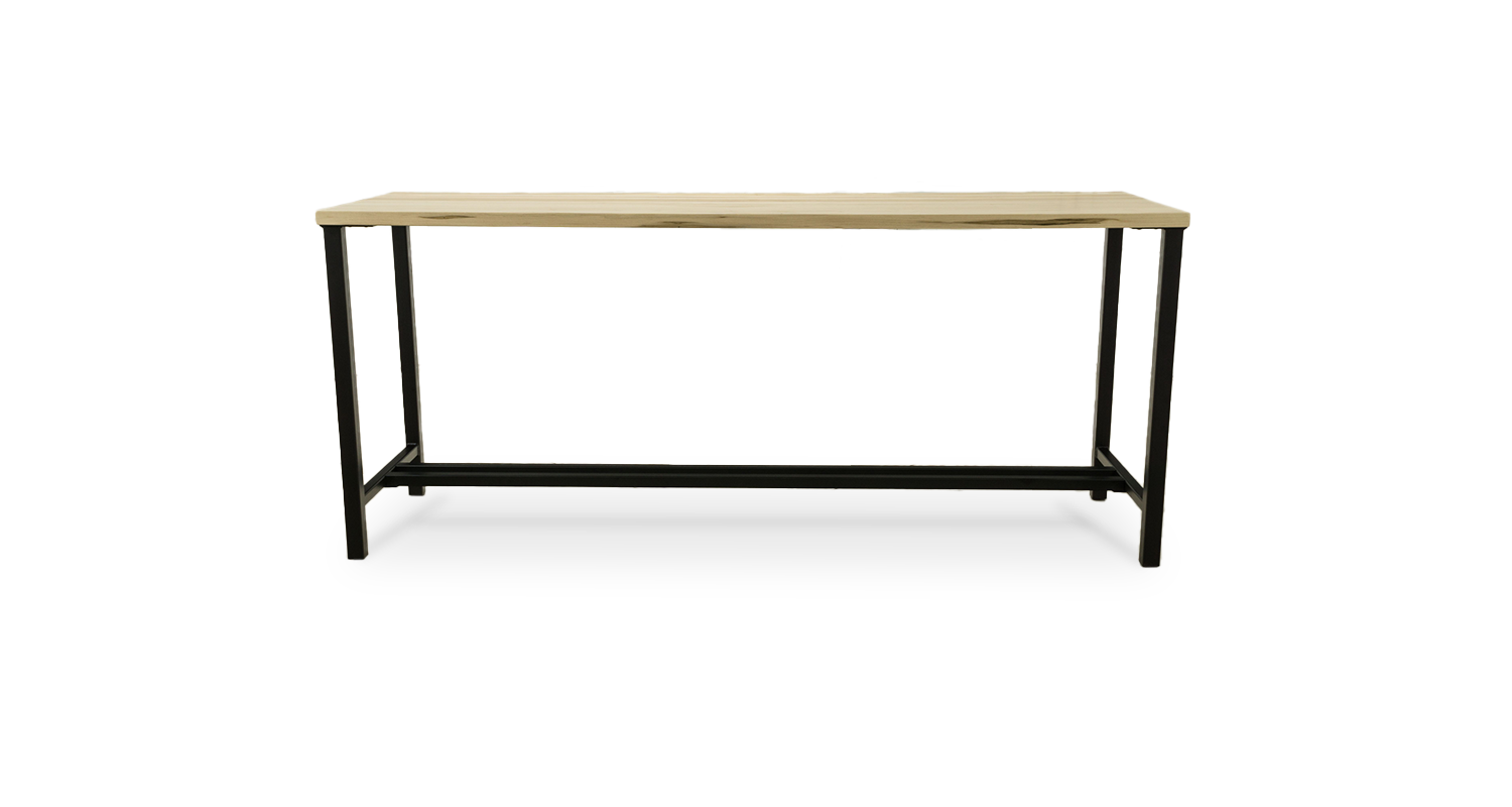1056 Maple Straight Edge Bar Table 96" x 36" – Created Hardwood