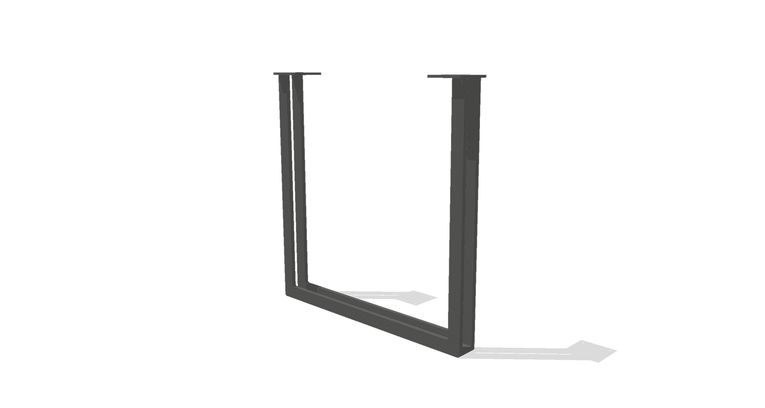 Bracket Table Base – Created Hardwood