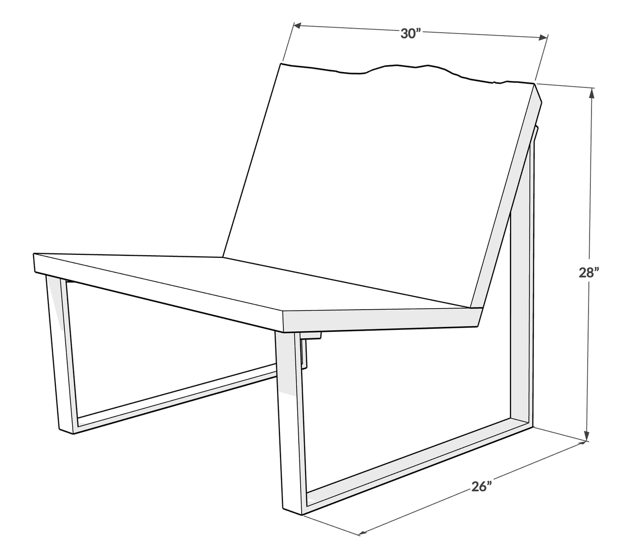 Custom Lounge Chair – Created Hardwood
